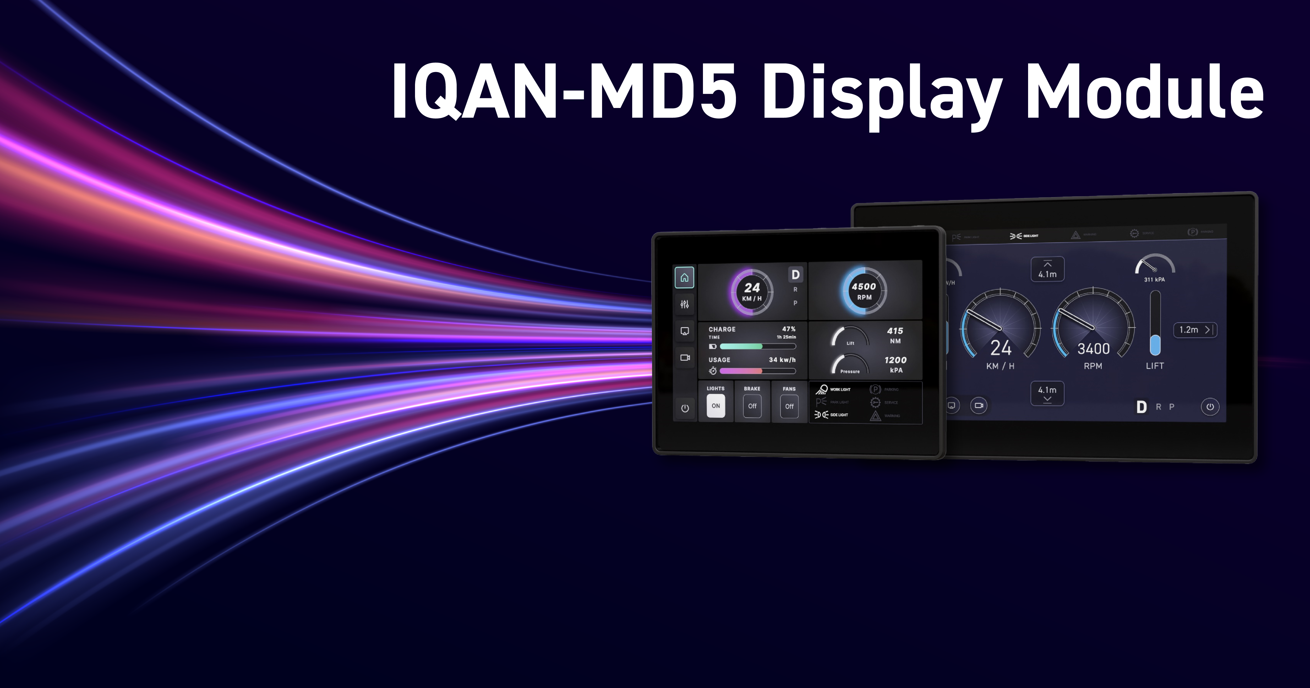 The All New IQAN-MD5 Display Module
